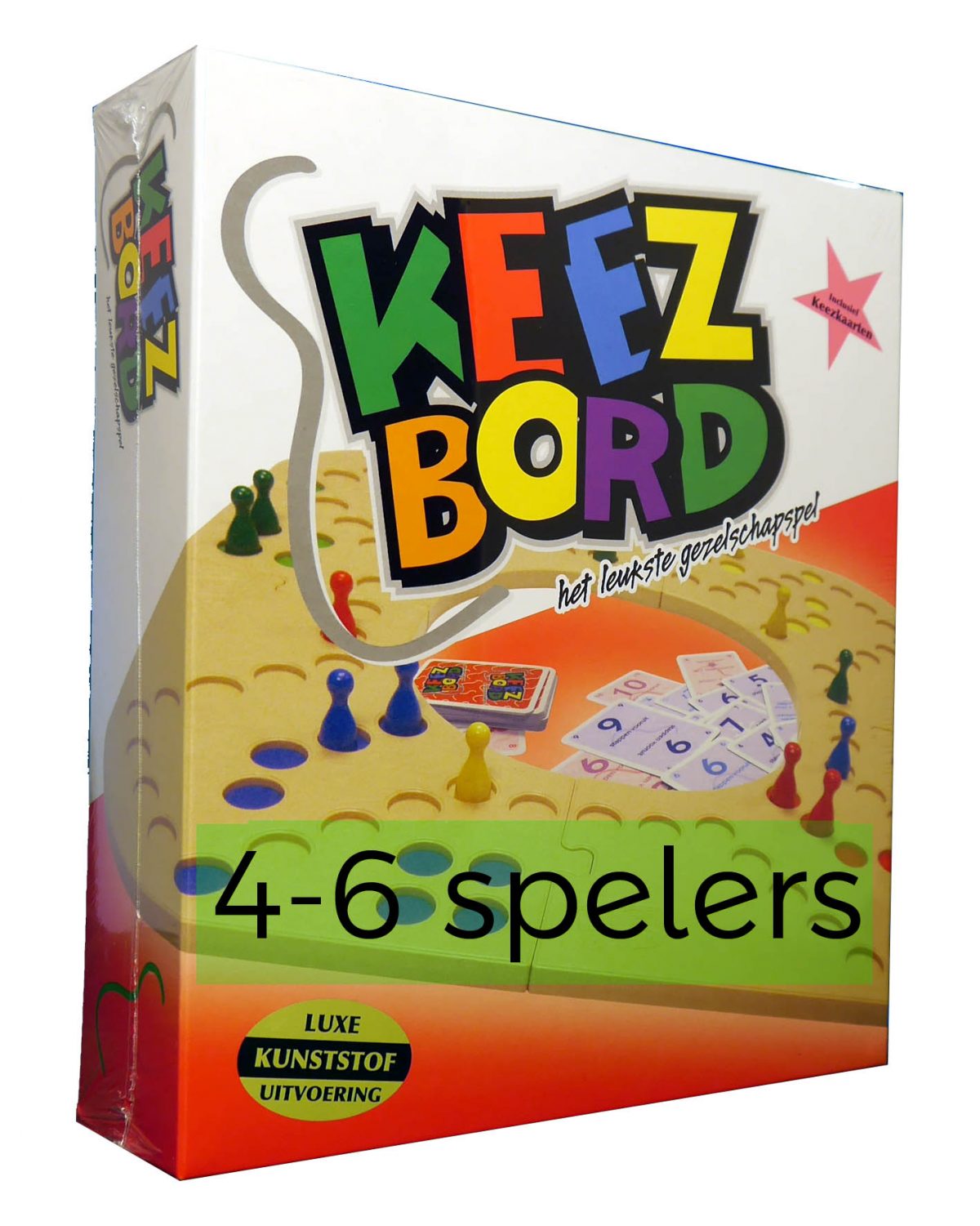 Keezbord kunststof 4-6 spelers - De Spellenhoorn