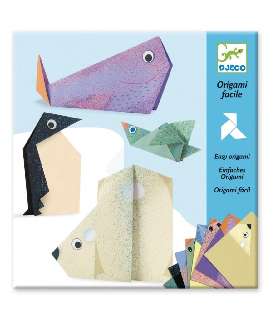 Polar Animals - Origami Set - De Spellenhoorn