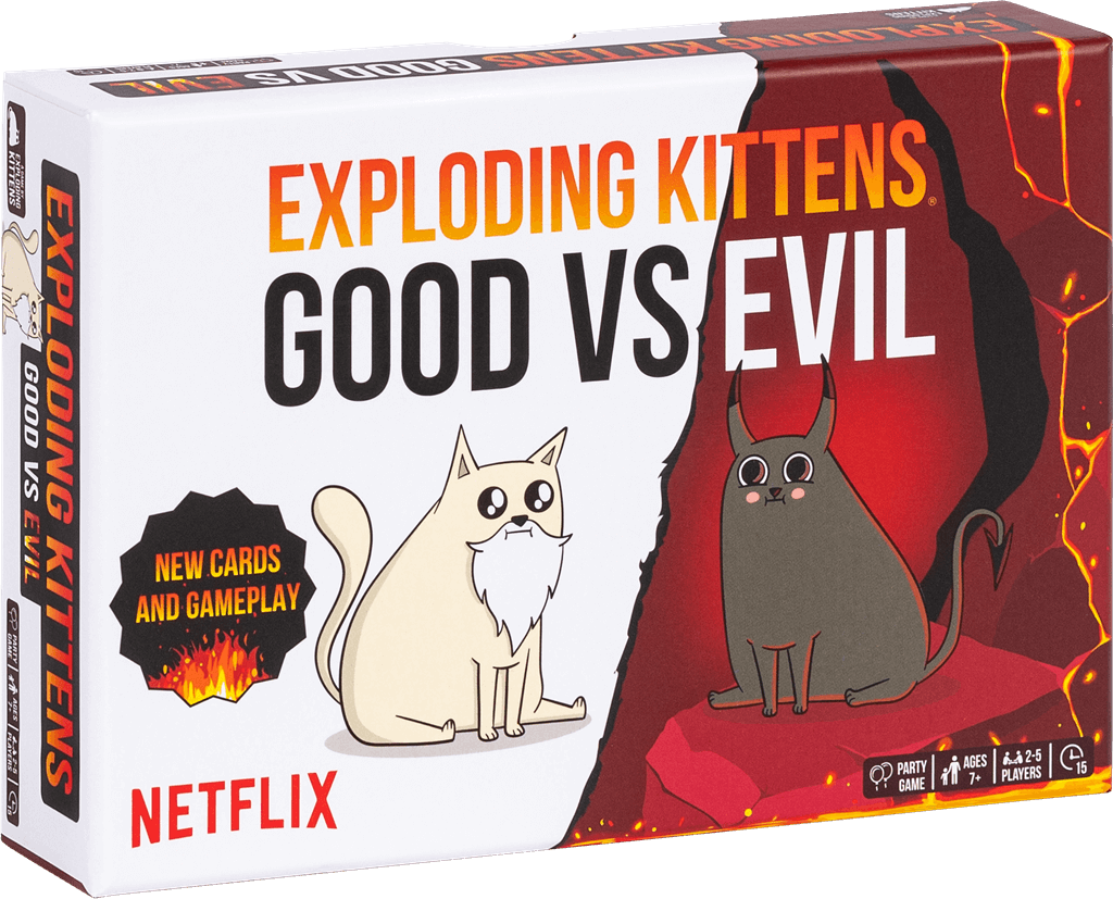 Exploding Kittens Good Vs Evil EN De Spellenhoorn