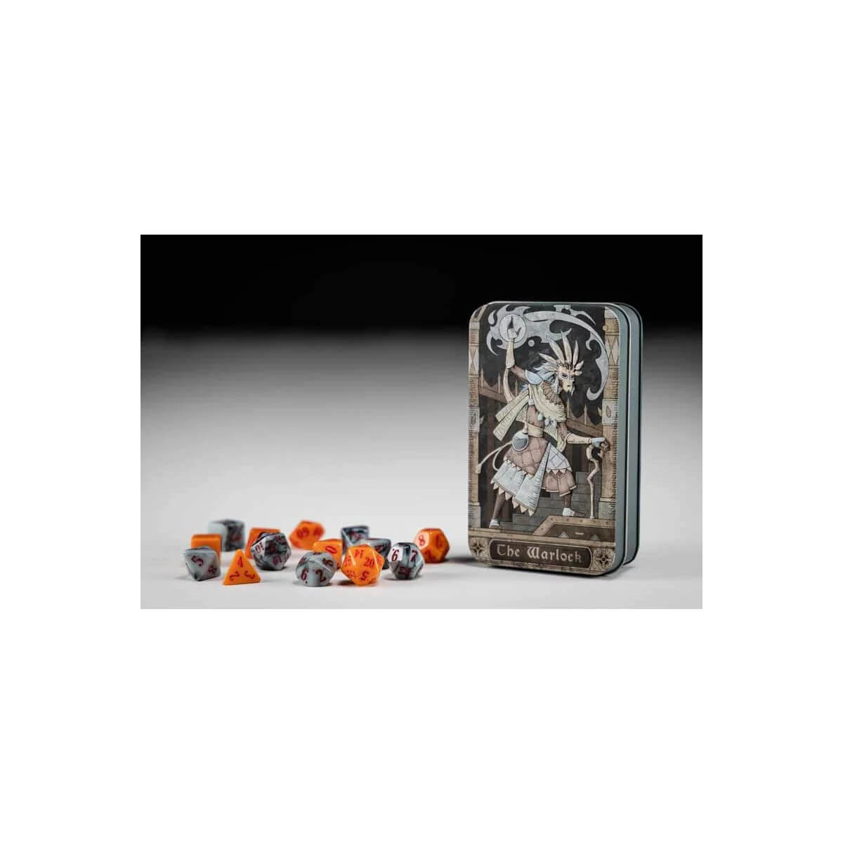 The Warlock - Character Class Dice - 14 stuks - De Spellenhoorn